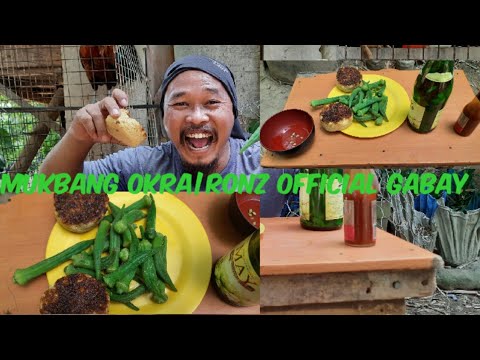 MUKBANG OKRA|RONZ OFFICIAL GABAY - YouTube