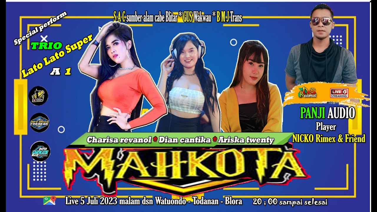 #LIVE STREAMING_ MAHKOTA MUSIC //PANJI AUDIO // TVS RECORD ...JTM stage ...