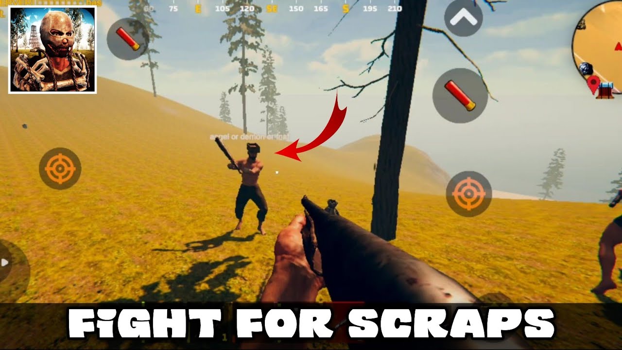Just Survival Multiplayer - I doing fighting for scraps - YouTube