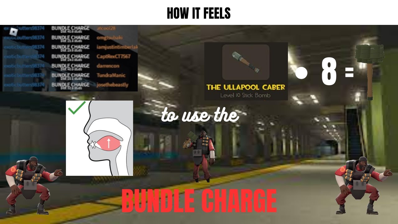 How it FEELS to use the BUNDLE CHARGE in Roblox Phantom Forces #roblox ...
