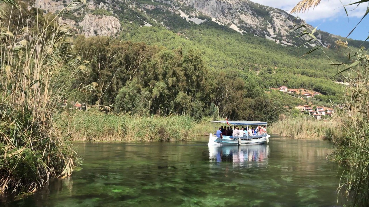 The crystal-clear Azmak River in SW Turkey (4K) - YouTube