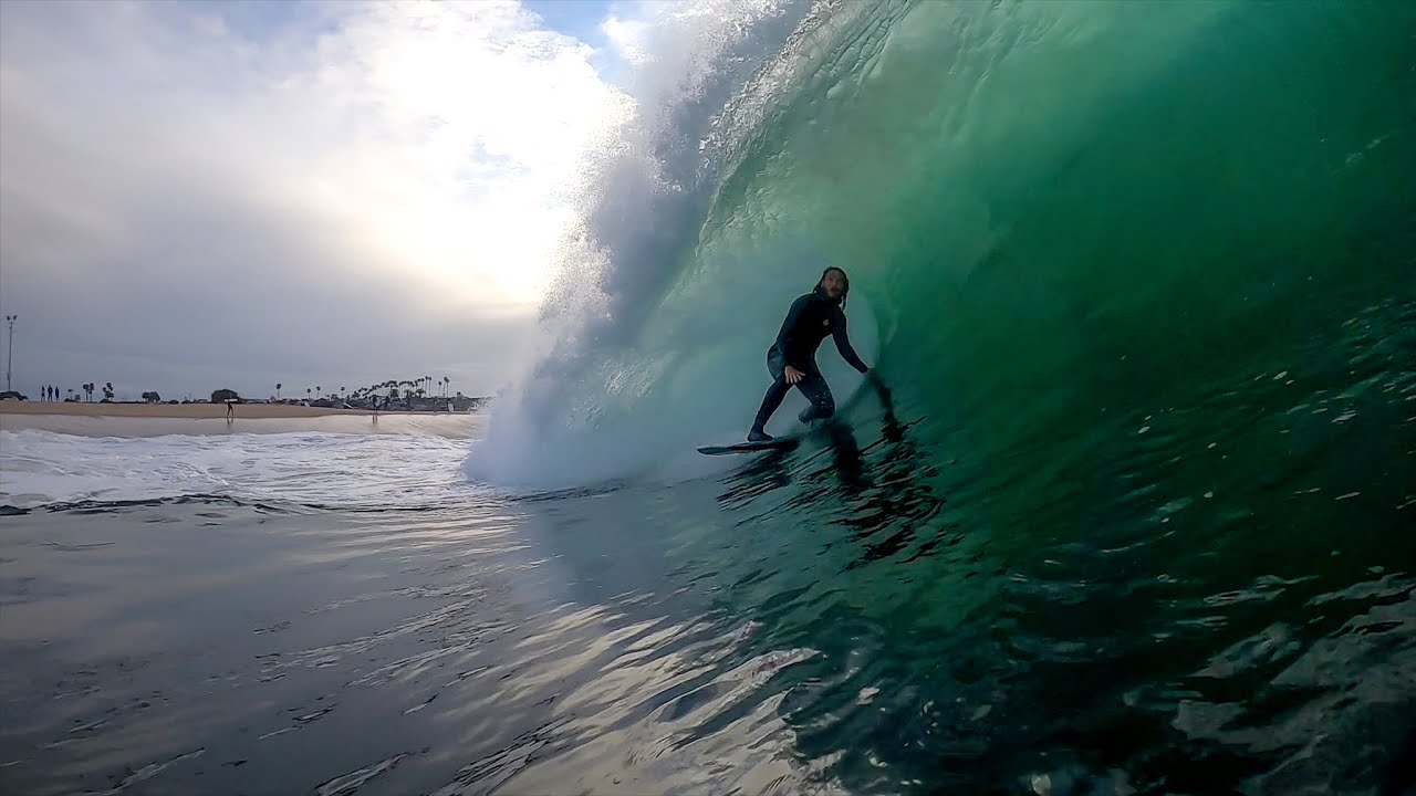 The Wedge EPIC Footage from Inside the Water! - YouTube
