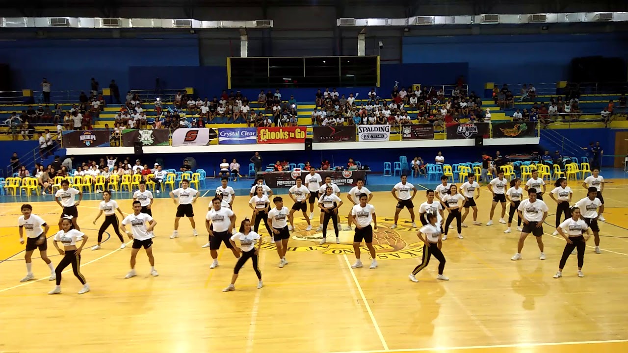 PLMUN marshalls pep squad - guesting - YouTube