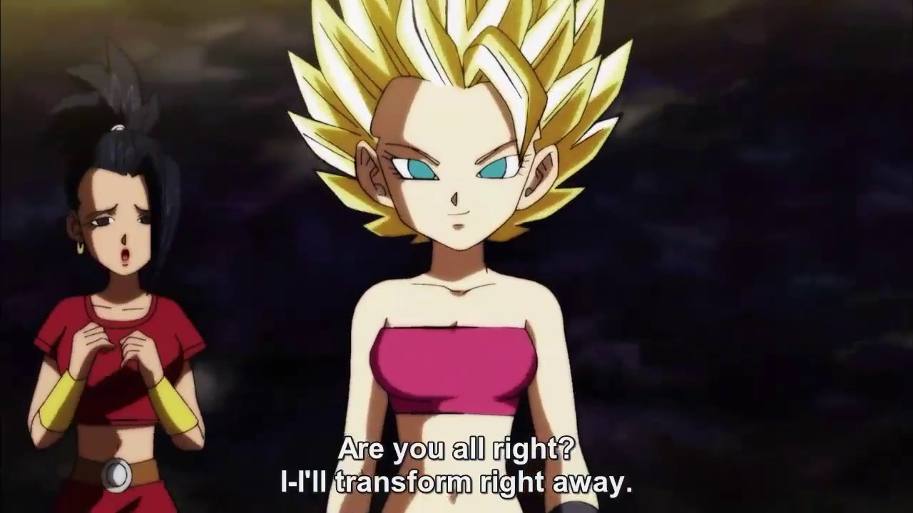 Kale goes Legendary Super Saiyan 1080 True ssj Form DBS - YouTube