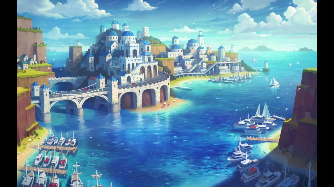 Maplestory - Lith Harbor Remaster - YouTube