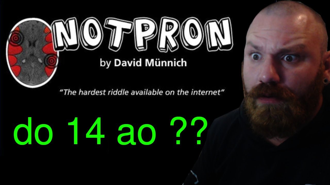 Exercitando a mente com o Notpron - Level 14 - 20 - YouTube