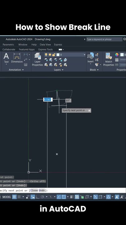How to Show Break Line in AutoCAD | Step-by-Step Guide - YouTube