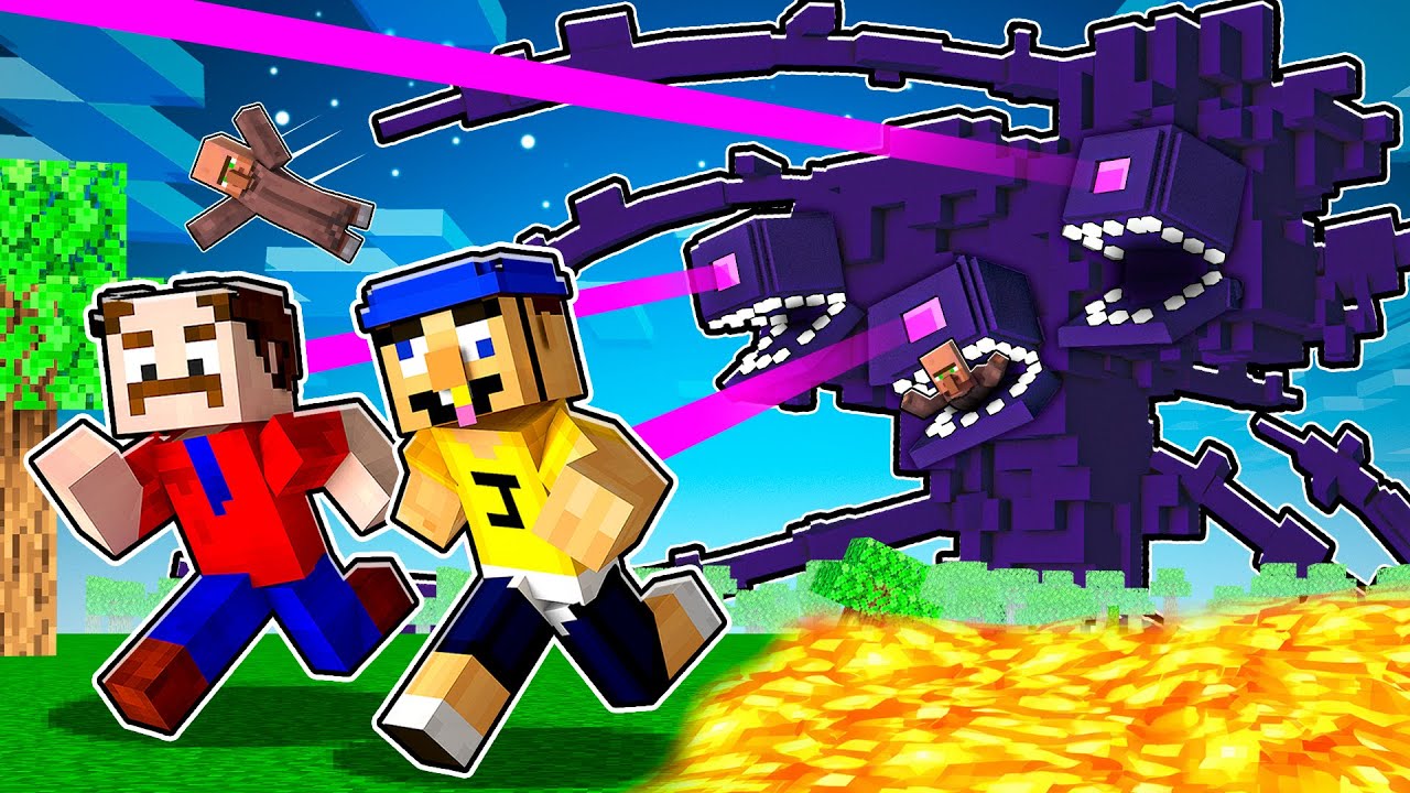 Minecraft, But MOBS Can EAT You! - YouTube