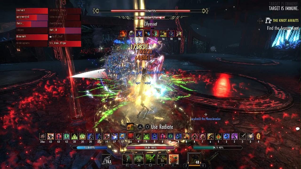 ESO Lucent Citadel Trifecta Arc DPS U45 - YouTube