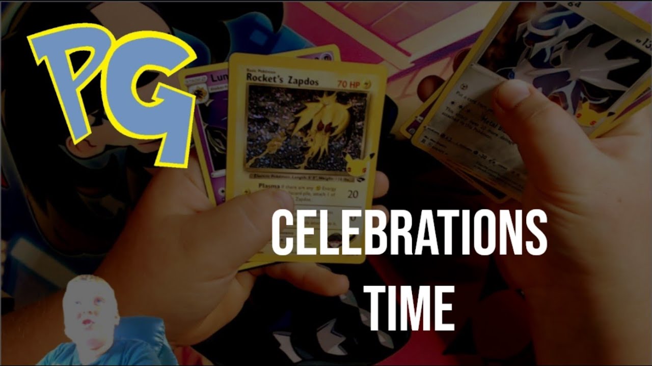 Opening the Lance's Charizard Celebrations Box - YouTube