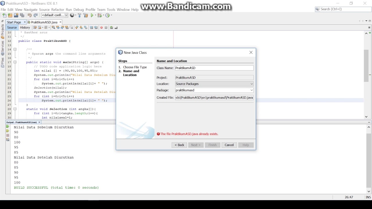 Perogram Bubble Sort dan Program Selection - YouTube