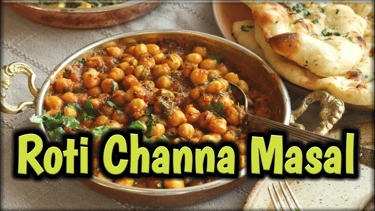 Roti Channa Masal recipe - YouTube
