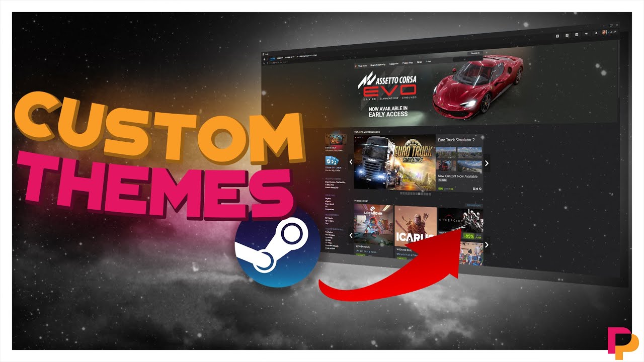 2025 CUSTOM STEAM THEMES - STEAM MILLENIUM TUTORIAL - YouTube
