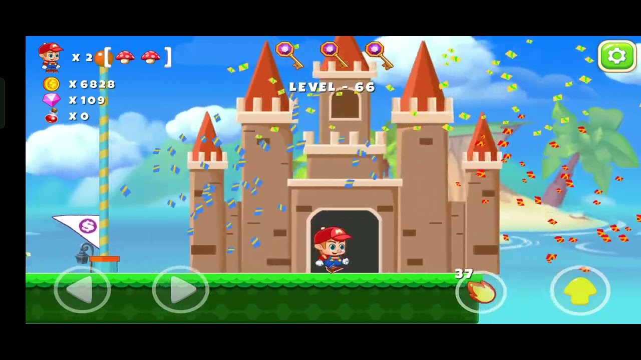 mario game level up - YouTube
