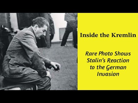 Stalin Photo Shock: Rare Photo Shows Stalin's Reaction to the German ...