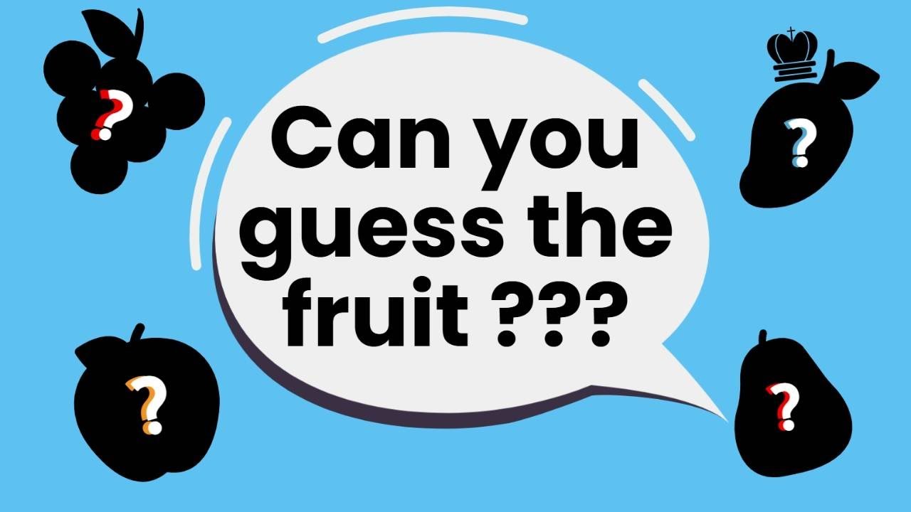 🍎 Guess the Fruit! | Fun Fruit Quiz for Kids | Learn Fruits with ...