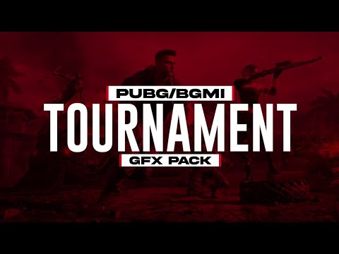 PUBG/BGMI Tournament Gfx Pack | Esports Tournament Pack | With Free ...