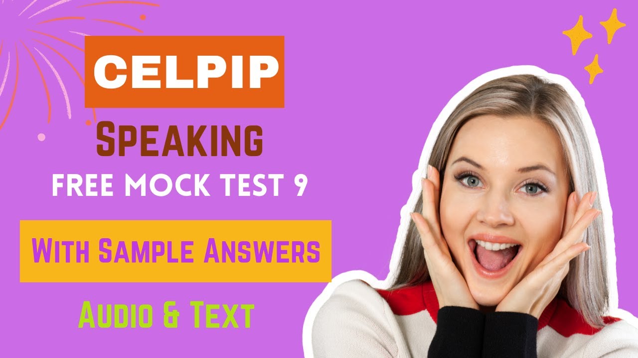 CELPIP Speaking Free Mock Test 9 | With Sample Answers | The Australian ...