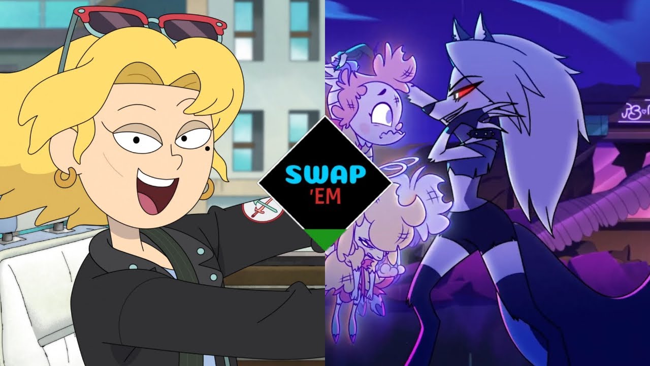 SASHA & LOONA VOICE SWAP | Amphibia/Helluva Boss - YouTube