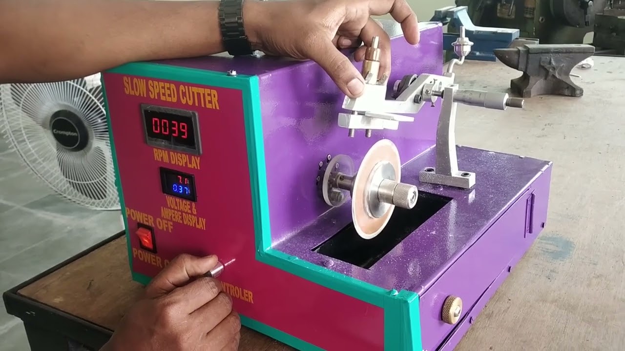 SLOW SPEED SAW# LOW SPEED CUTTER - YouTube