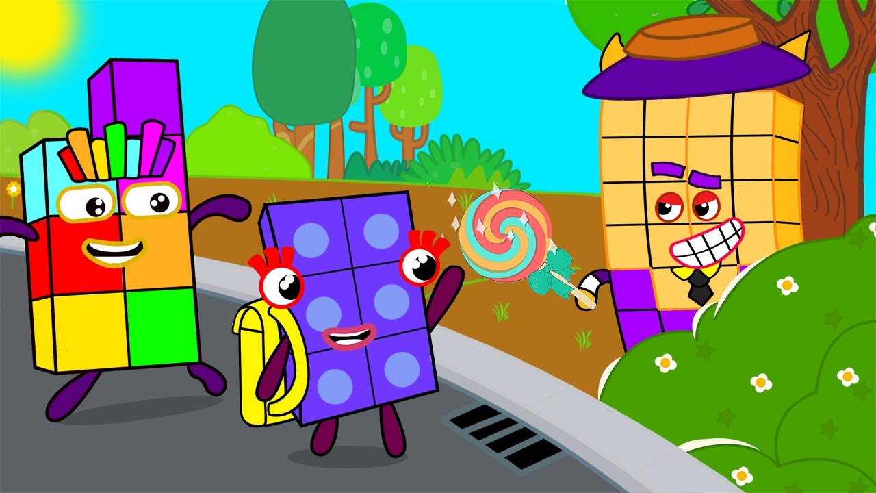 Stop, Numberblocks 6! Don't accept Gifts from Strangers | Numberblocks ...