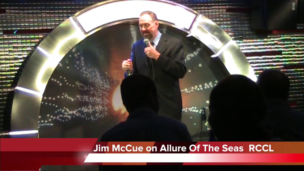 Comedian Jim McCue RCCL The Allure of the seas - YouTube