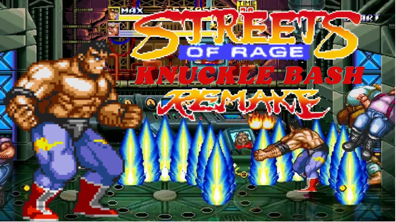 Knuckle Bash Remake - Streets of Rage [OpenBOR] fangame - YouTube