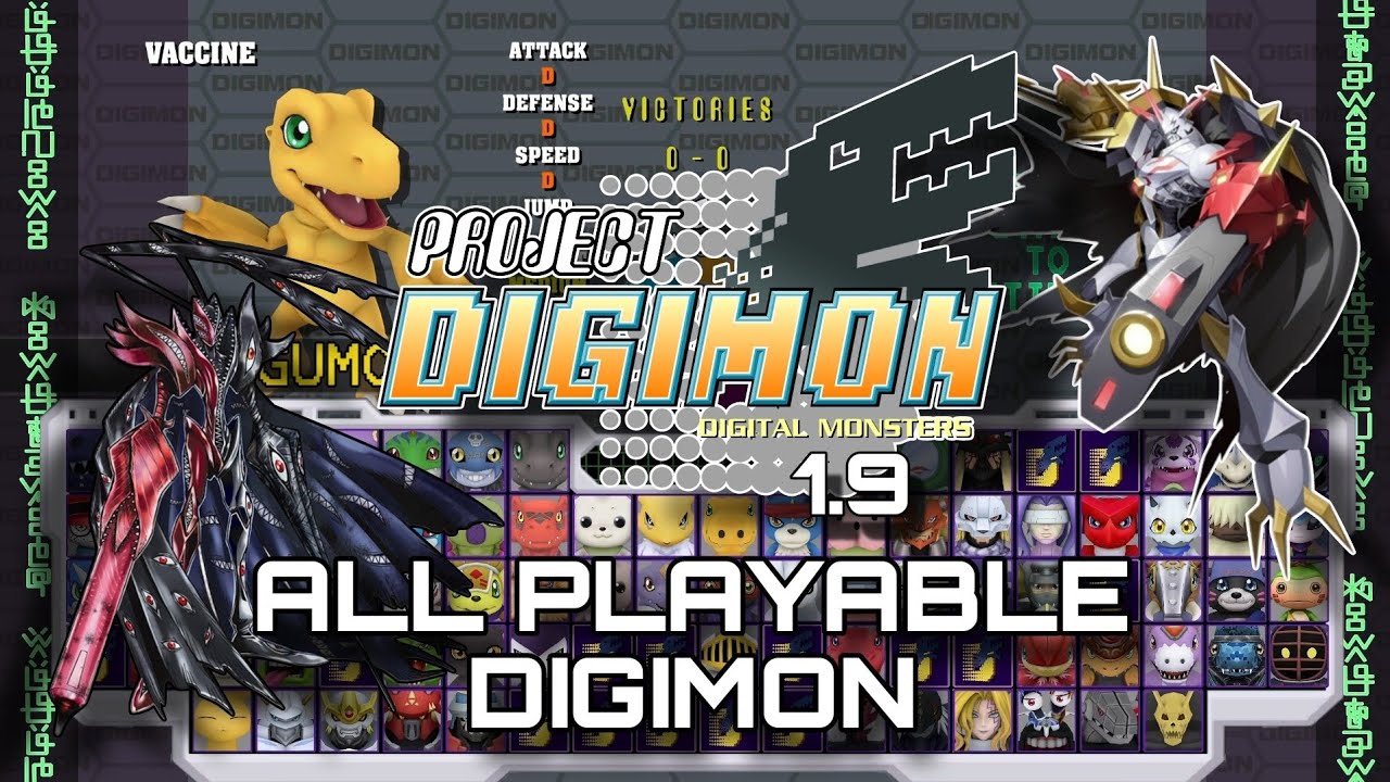 [SPOILER] Project Digimon (Version 1.9) Digimon Rumble Arena HD Fangame ...