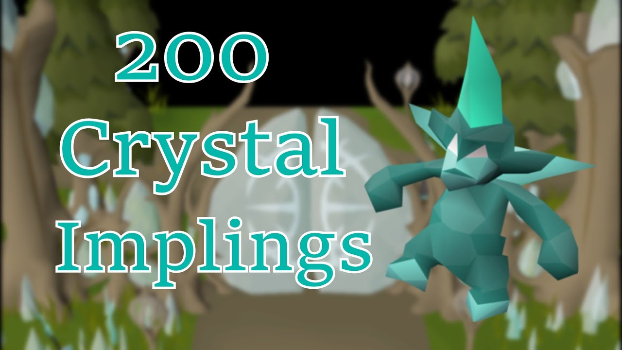 Loot From 200 Crystal Implings + All Master Clues - YouTube