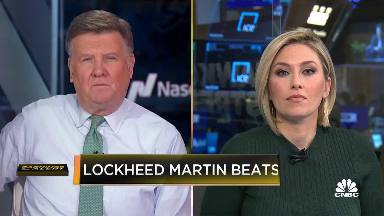 Lockheed Martin sees record order volume in 2022 as earnings beat ...