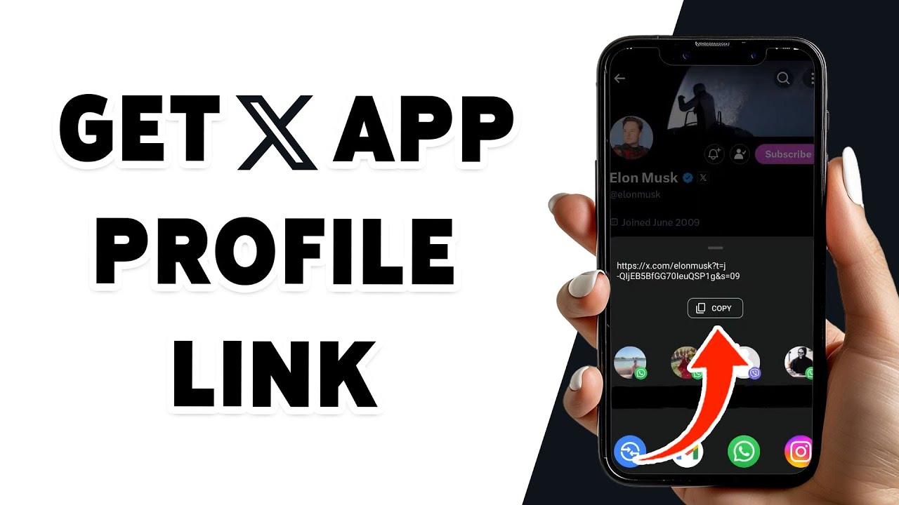 How To Get X App Profile Link 2024 | Guide To Find Your X(Twitter ...