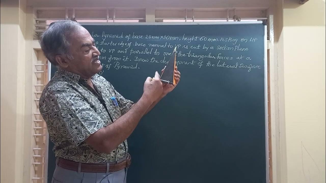 Development of Rectangular Pyramid-5 (Video no 241)/ Engineering ...