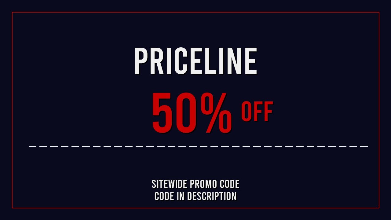 Priceline Promo Code 2025 March - YouTube