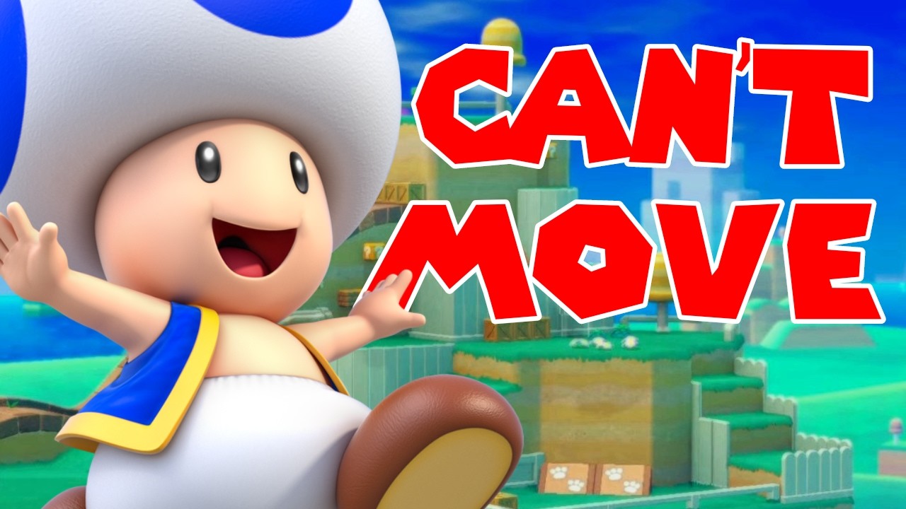 Can You Beat Super Mario 3D World While Carrying Player 2? (1/2) - YouTube