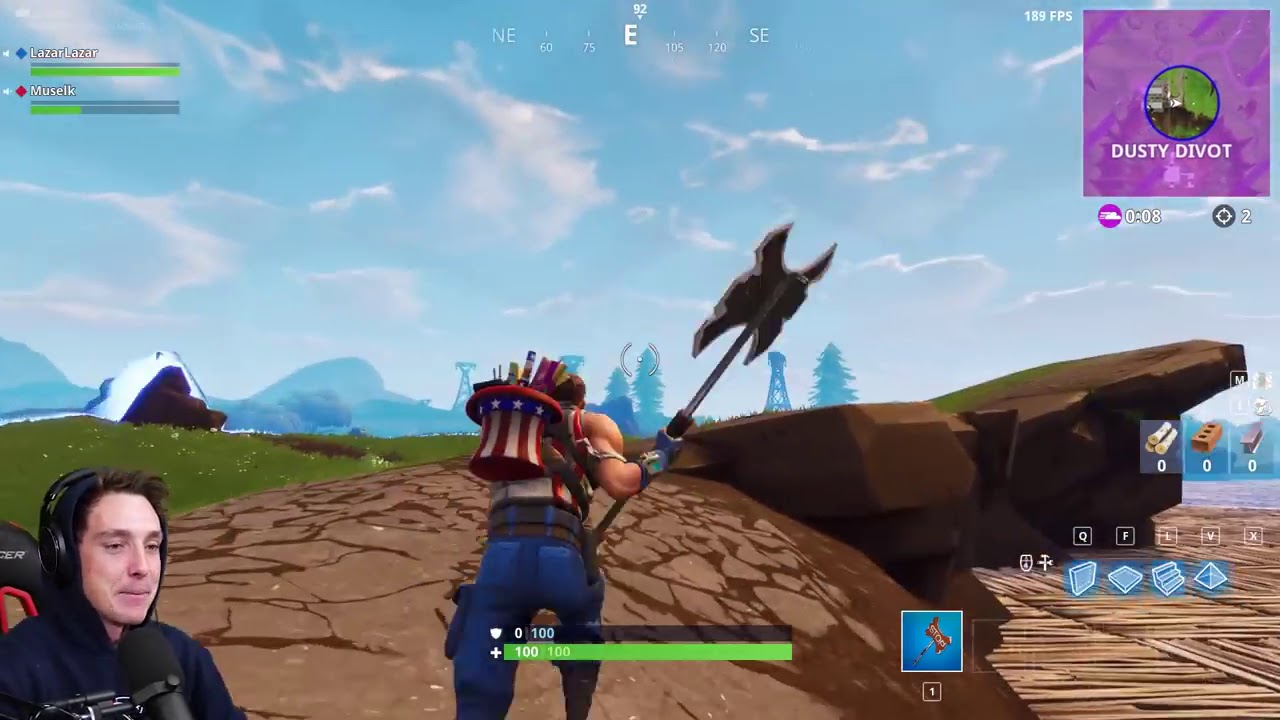 LazarBeam! We Rebuilt THE OLD MAP in Fortnite Battle Royale - YouTube