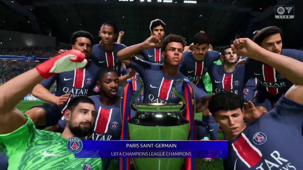 PSG V INTER FC25 - YouTube