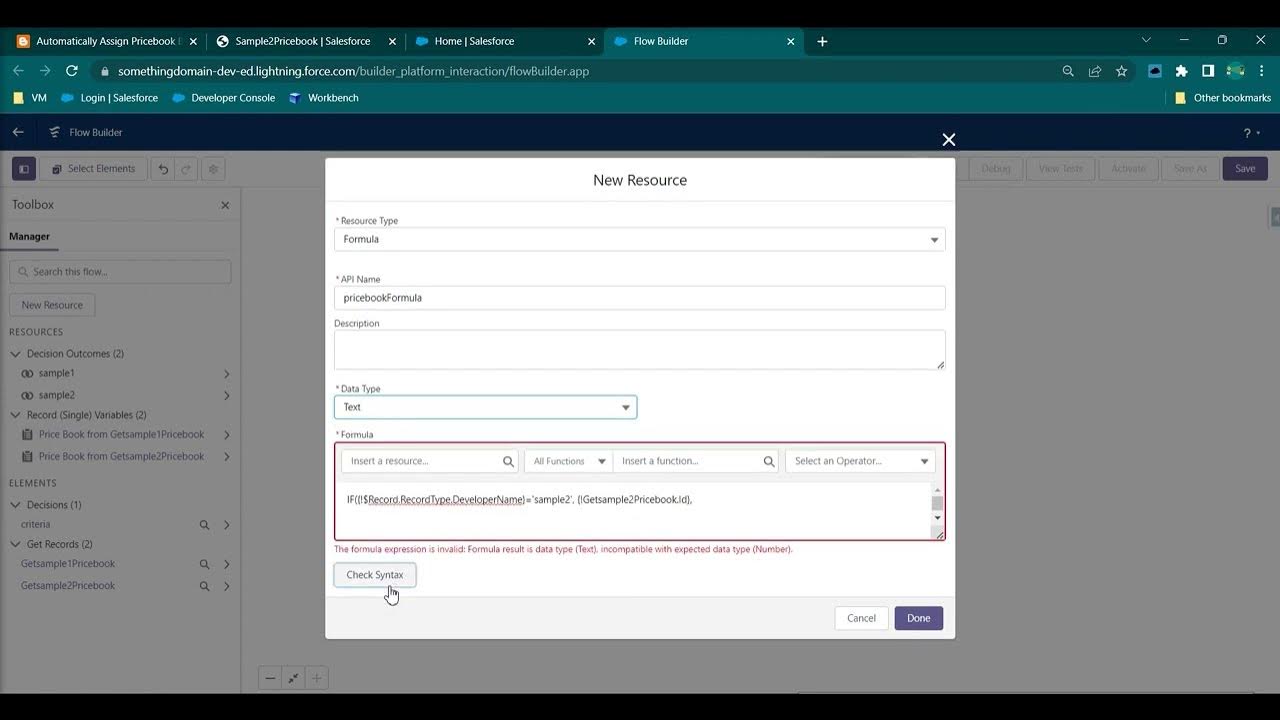 Automatically Assign Pricebook Based on Opportunity Record Type using Flow #inSalesforce - YouTube