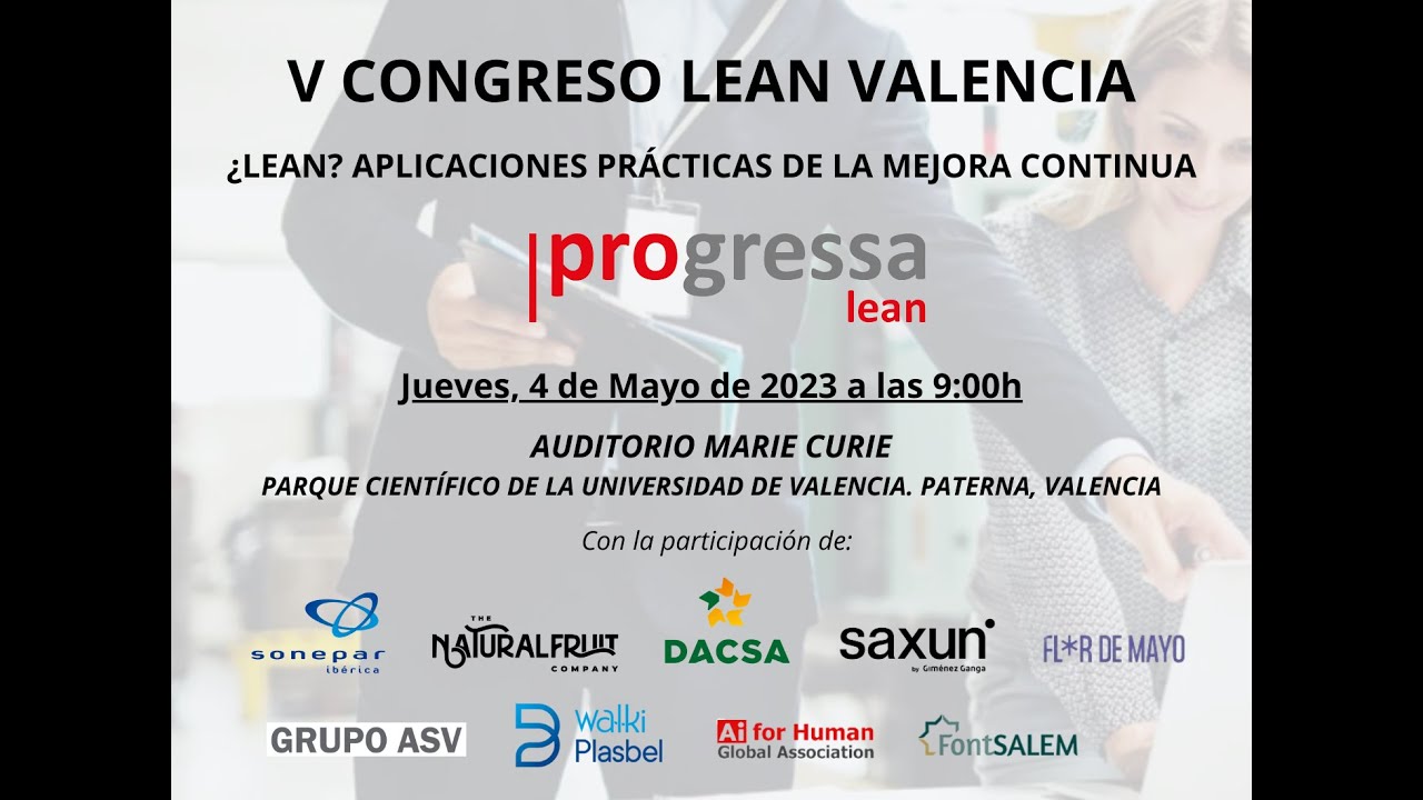 V Congreso Lean Valencia. Progressa Lean - YouTube