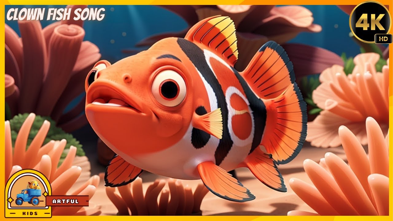 Clown Fish Song For Kids | Artful Animations - YouTube