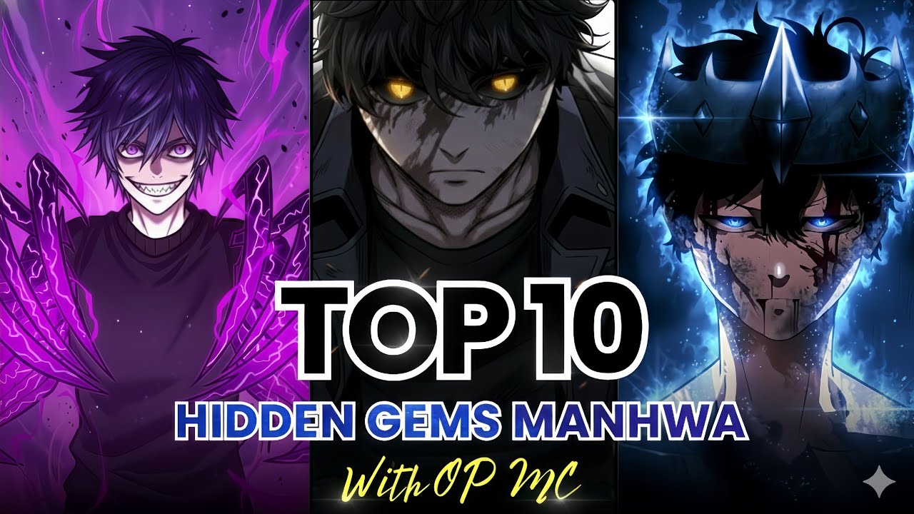 Top 10 Hidden Gem Manhwa Where the MC is Secretly a God || - YouTube