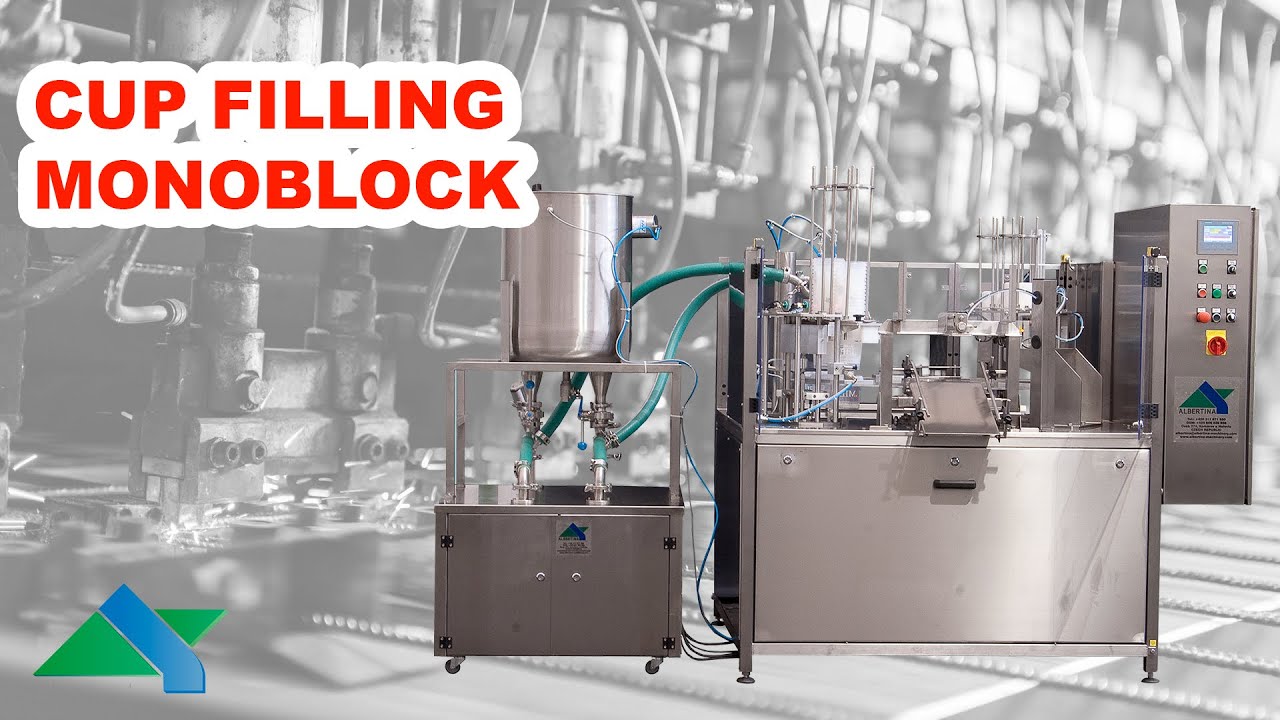 Filling & Capping Monoblock For Cups - Salad & Dressing I ALBERTINA ...