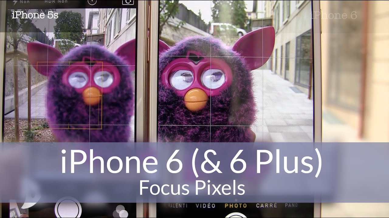 iPhone 6 : Focus Pixels - YouTube