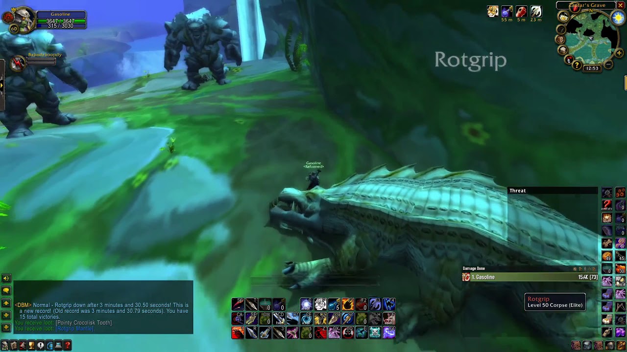 Classic WoW Solo Mara Gold Farm (Gizlock, Rotgrip & Princess) under 15 ...