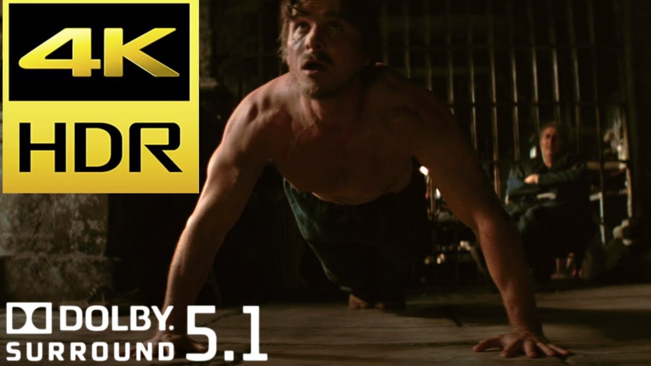 Bruce Wayne Workout in Prison Scene | The Dark Knight Rises (2012) Movie Clip 4K HDR - YouTube