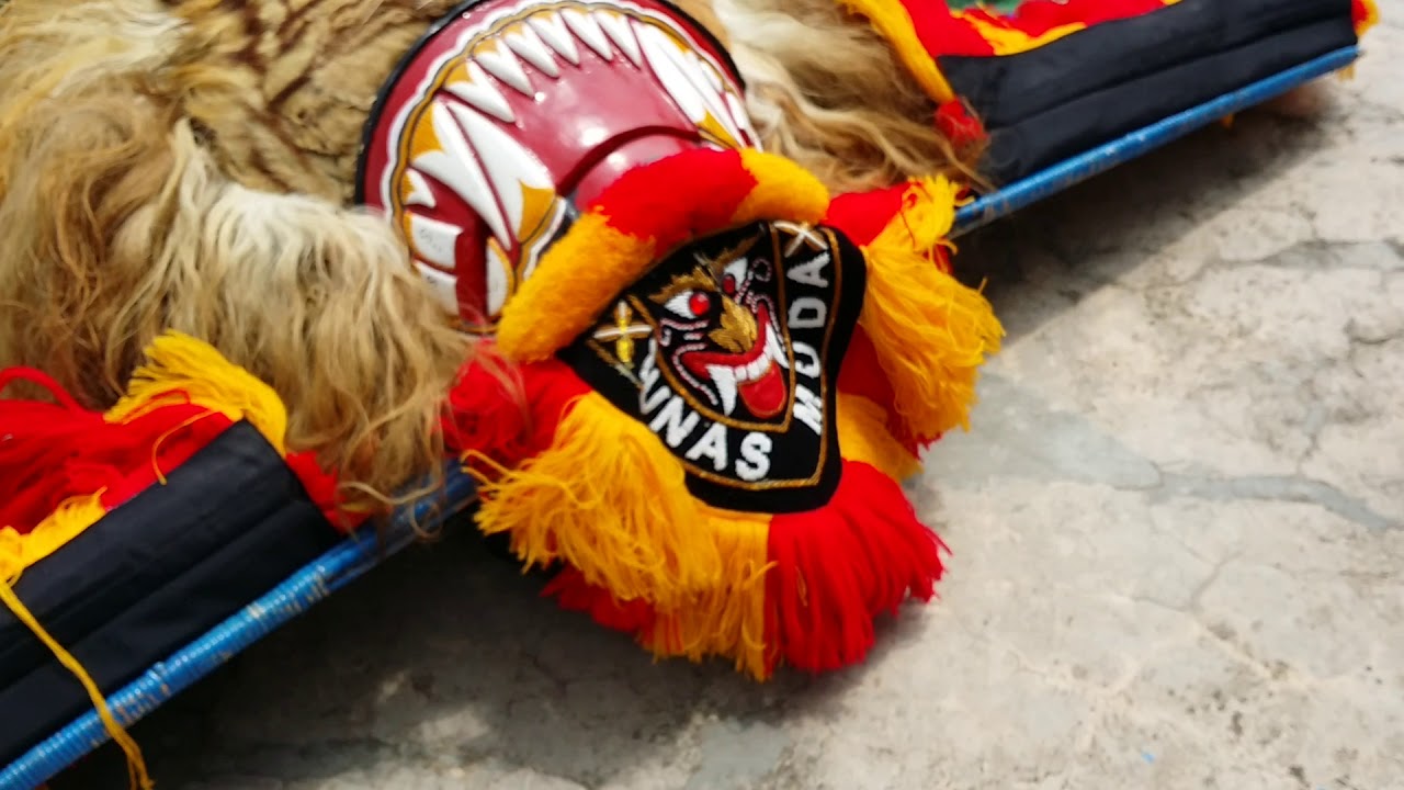 Tutorial Memasang Dadak Merak (REYOG PONOROGO) - YouTube