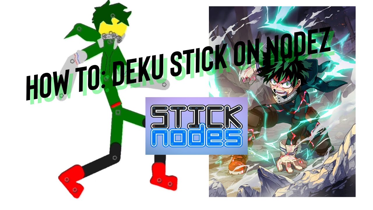 Stick Nodez: How to make a Deku Stick || My Hero Academia - YouTube