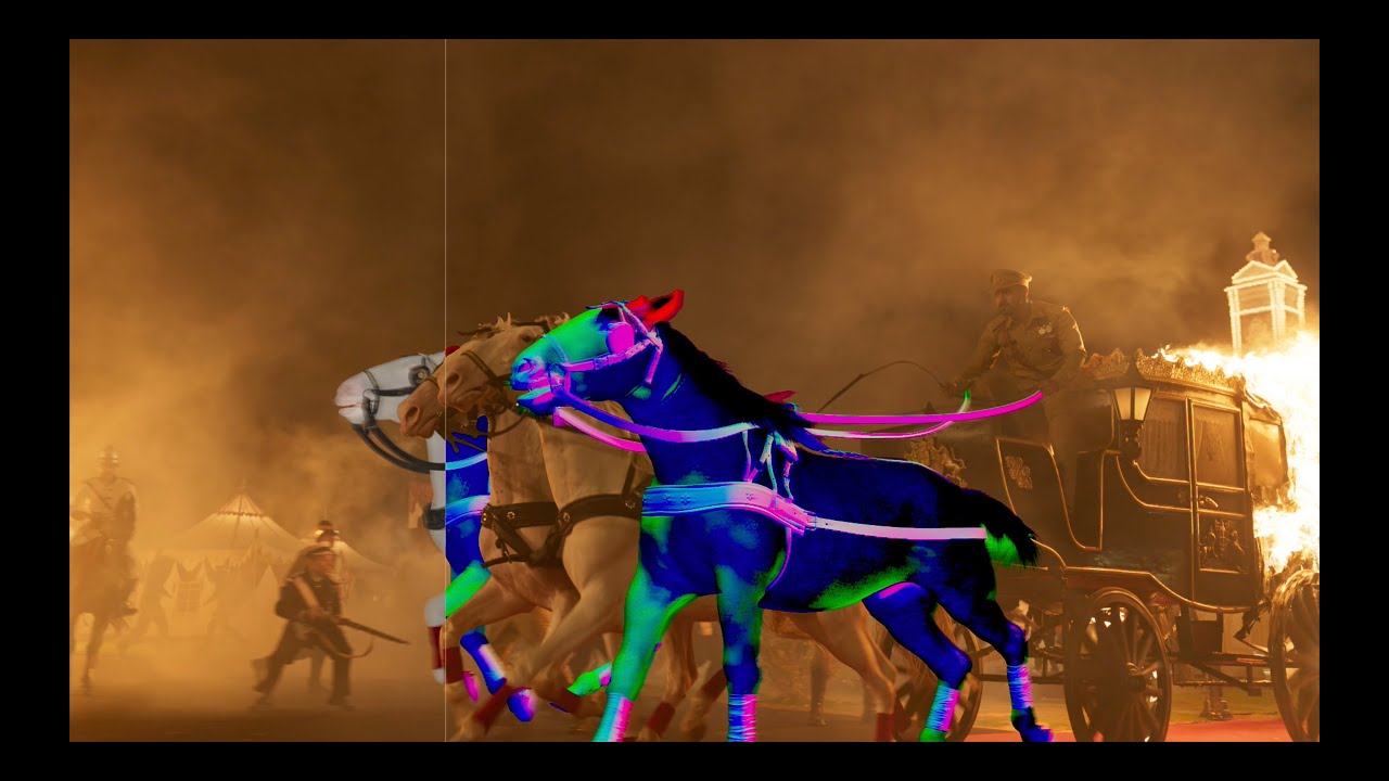 RRR Ram entry - Horses Vfx breakdown - YouTube