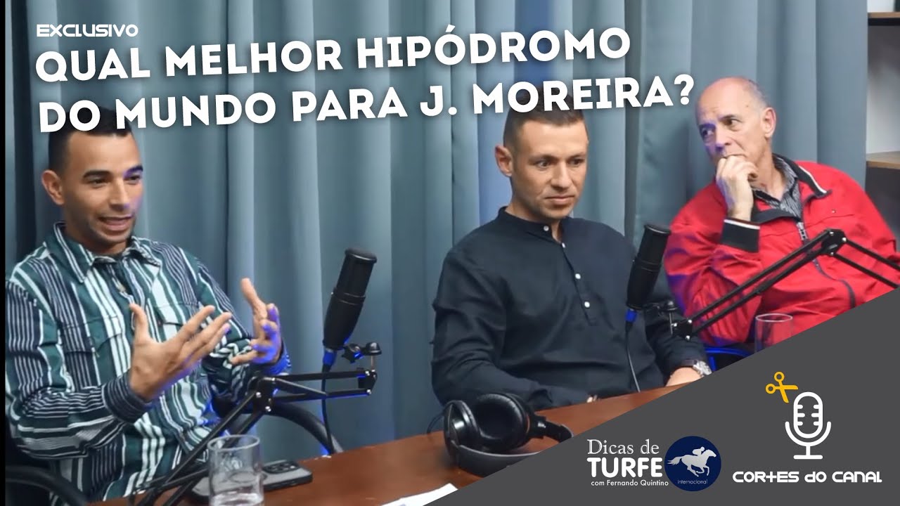 Qual melhor hipódromo do mundo para J. Moreira? - YouTube