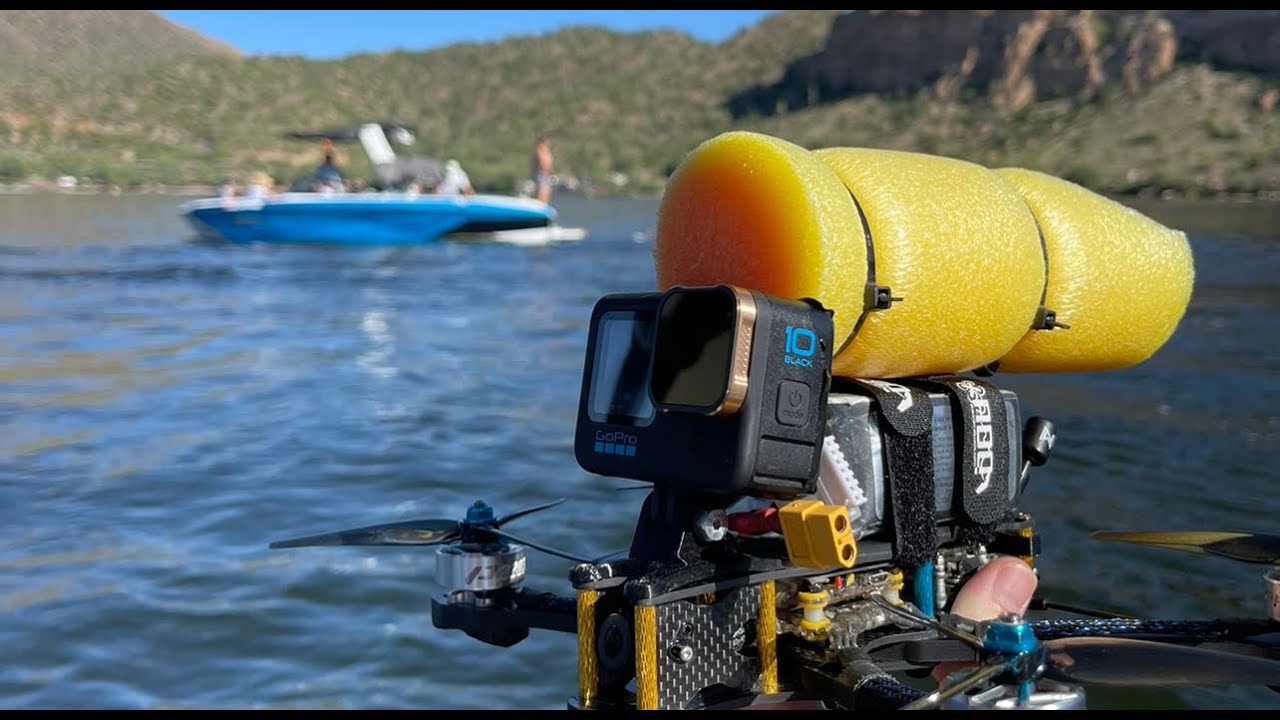 Lake Day with waterproof FPV Drone!!! - YouTube