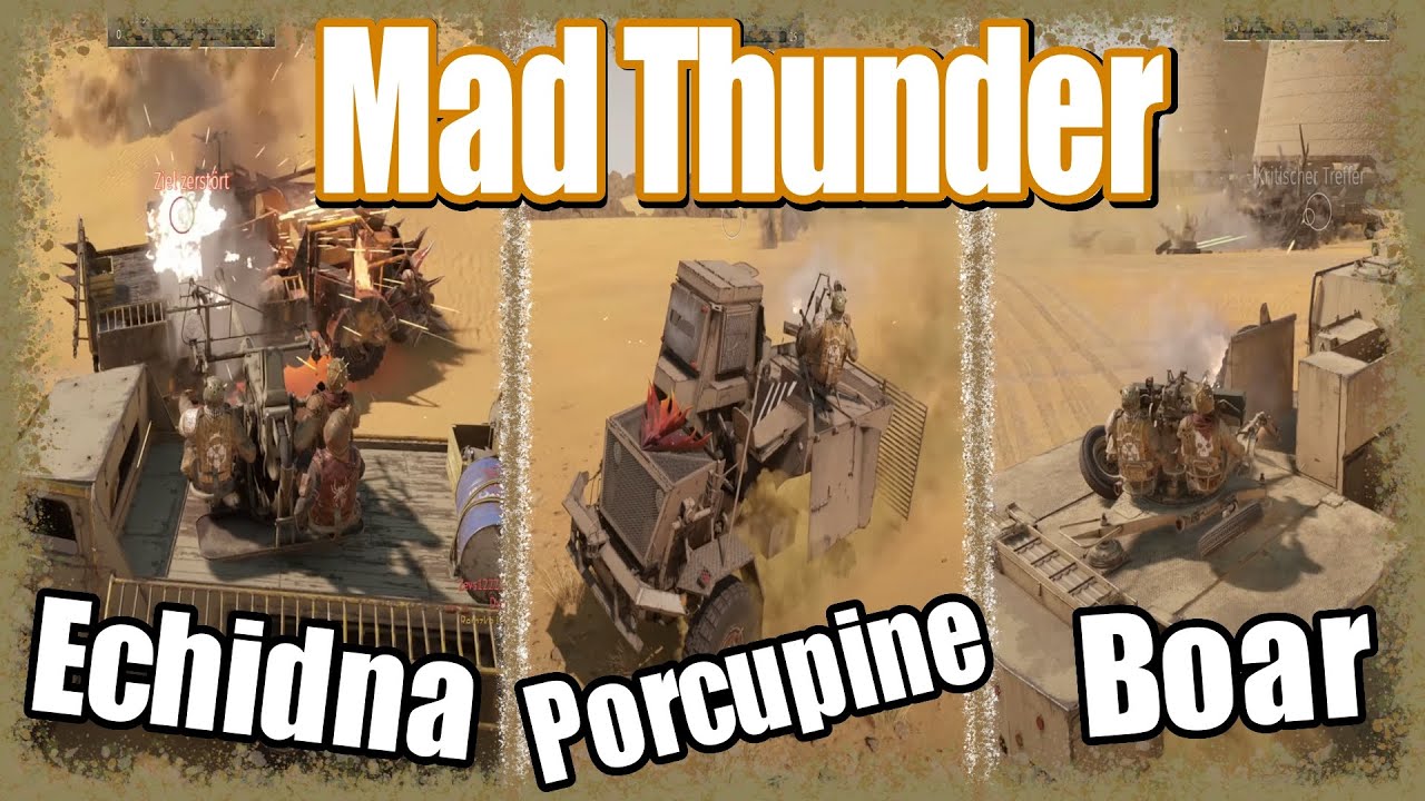 Willkommen zu Mad Thunder - War Thunder Gameplay | Echidna | Porcupine ...